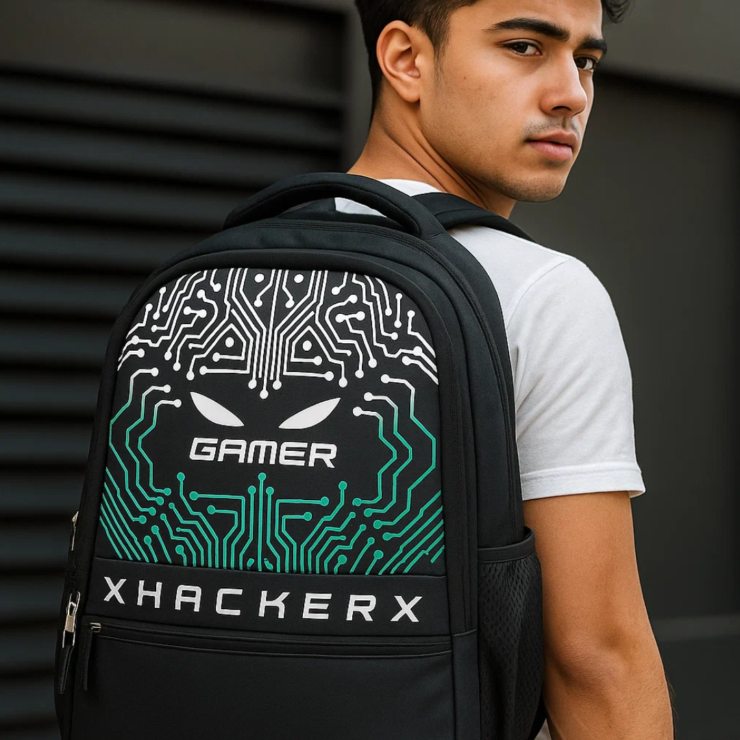 Urban Pro Gamer Backpack 28L – Durable Laptop Bag for Students, Gamers